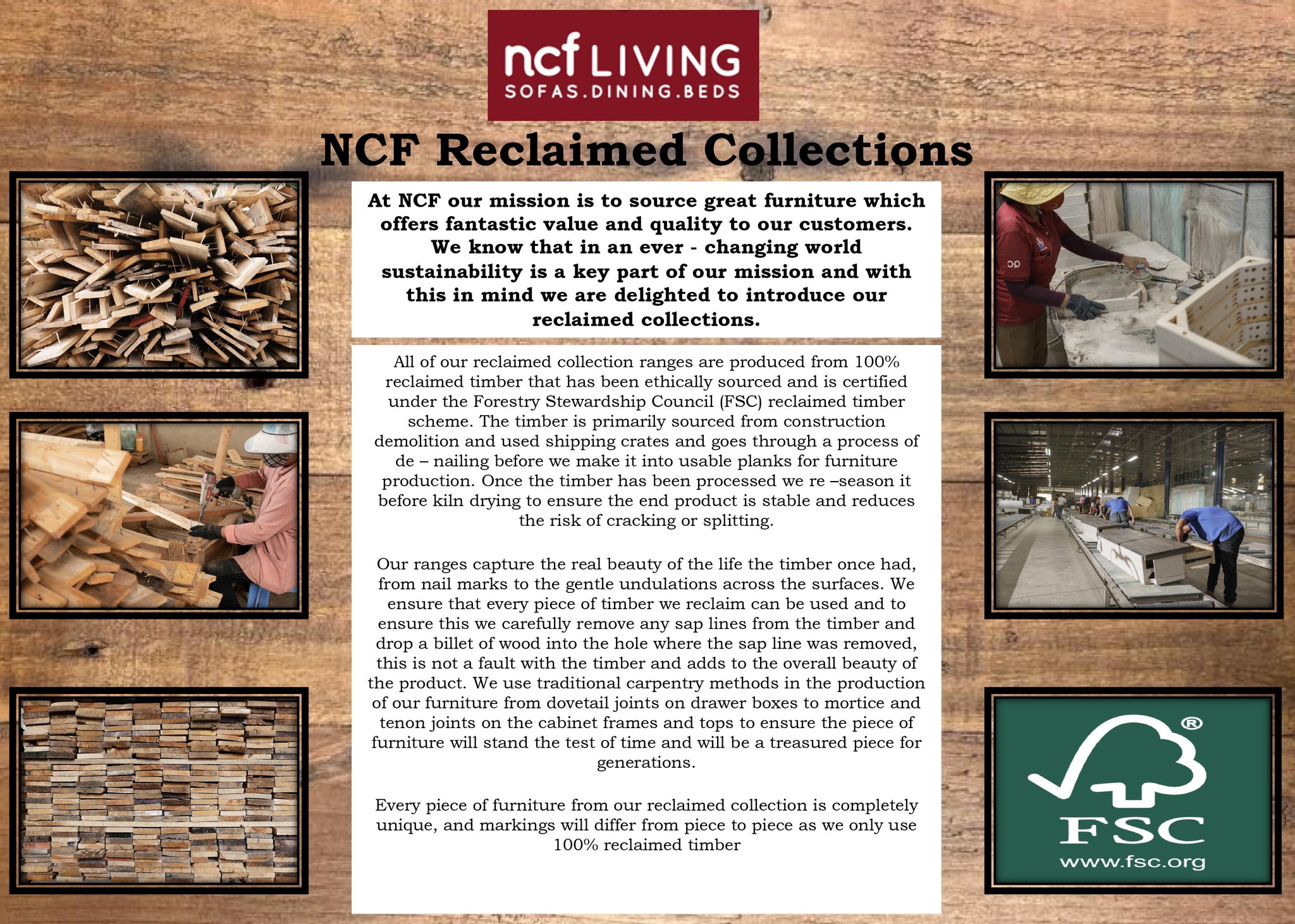 Our Reclaimed Timber Story by NCF Living