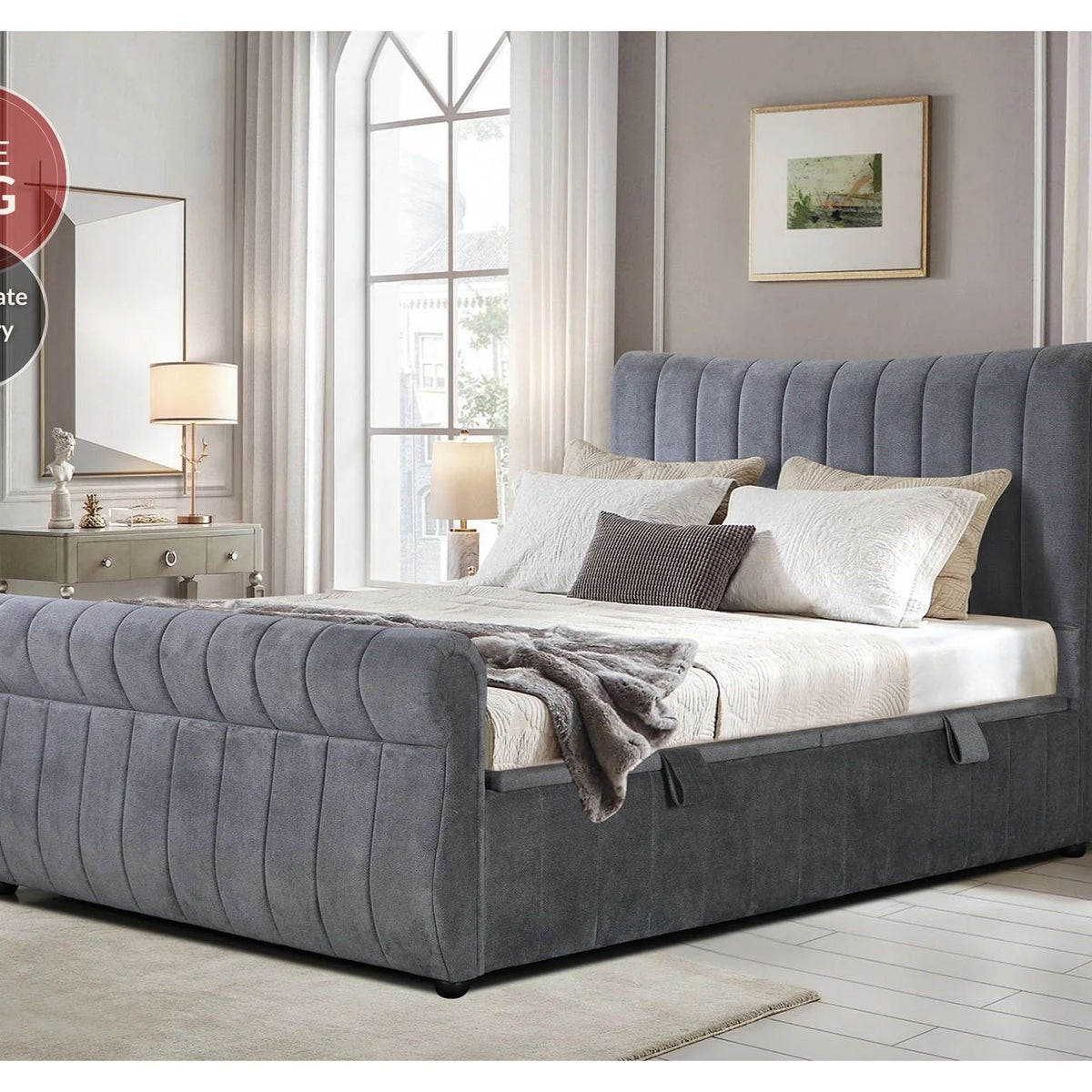 Westminster Side Opening Ottoman Storage Bed – NCF Living
