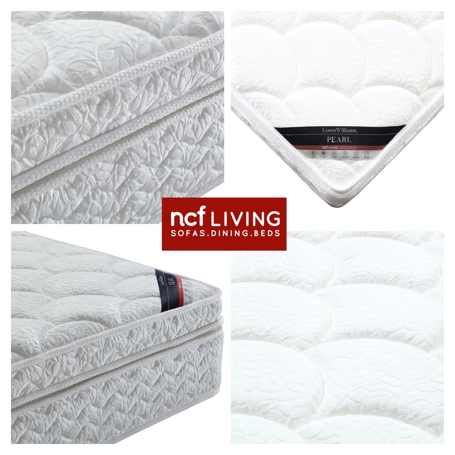 Pearl Pocket sprung Mattress