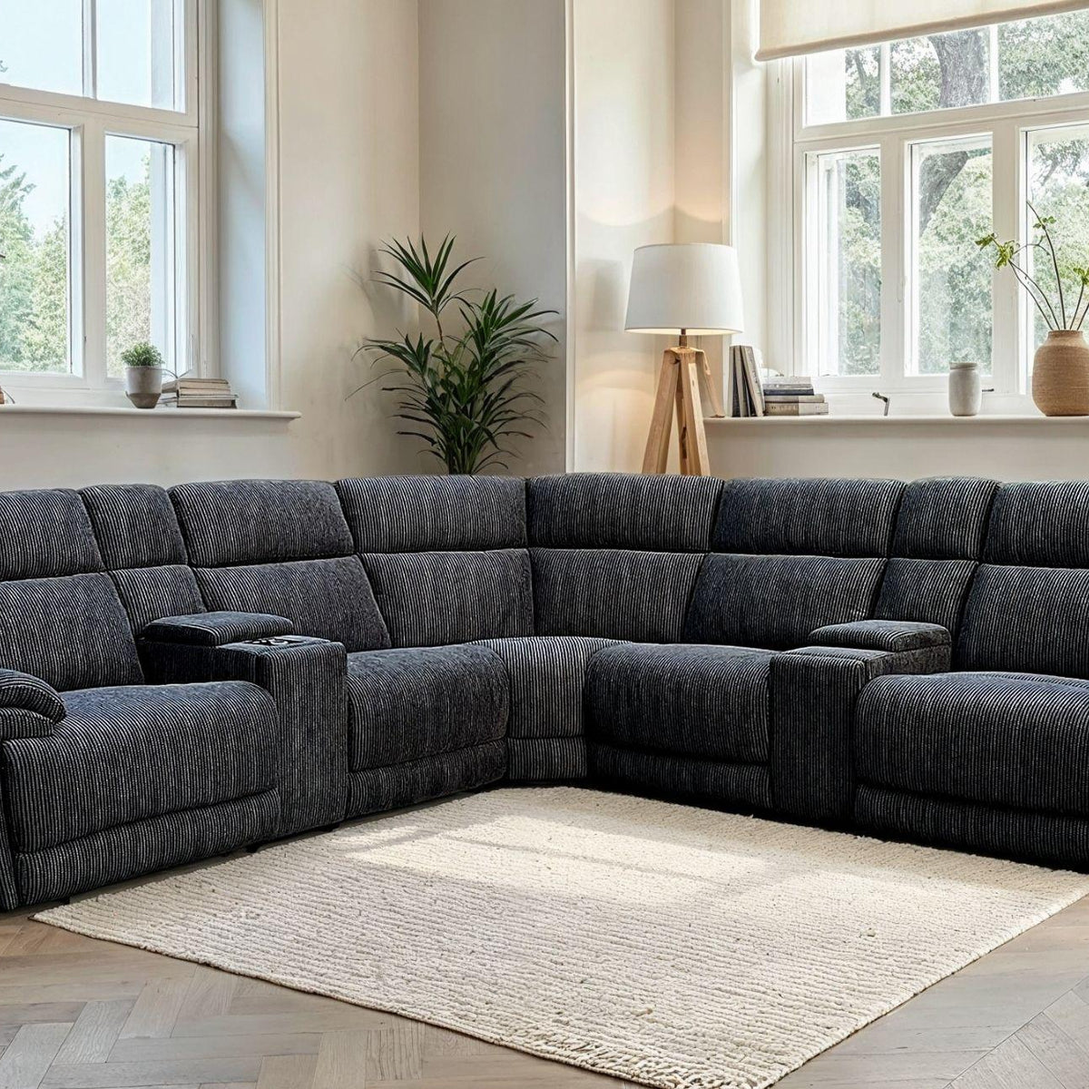 Monaco Large 2 Corner 2 with Console and Music – NCF Living