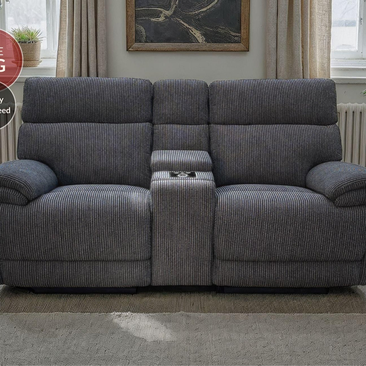 Monaco 2-Seater with Console Power Recliner – NCF Living