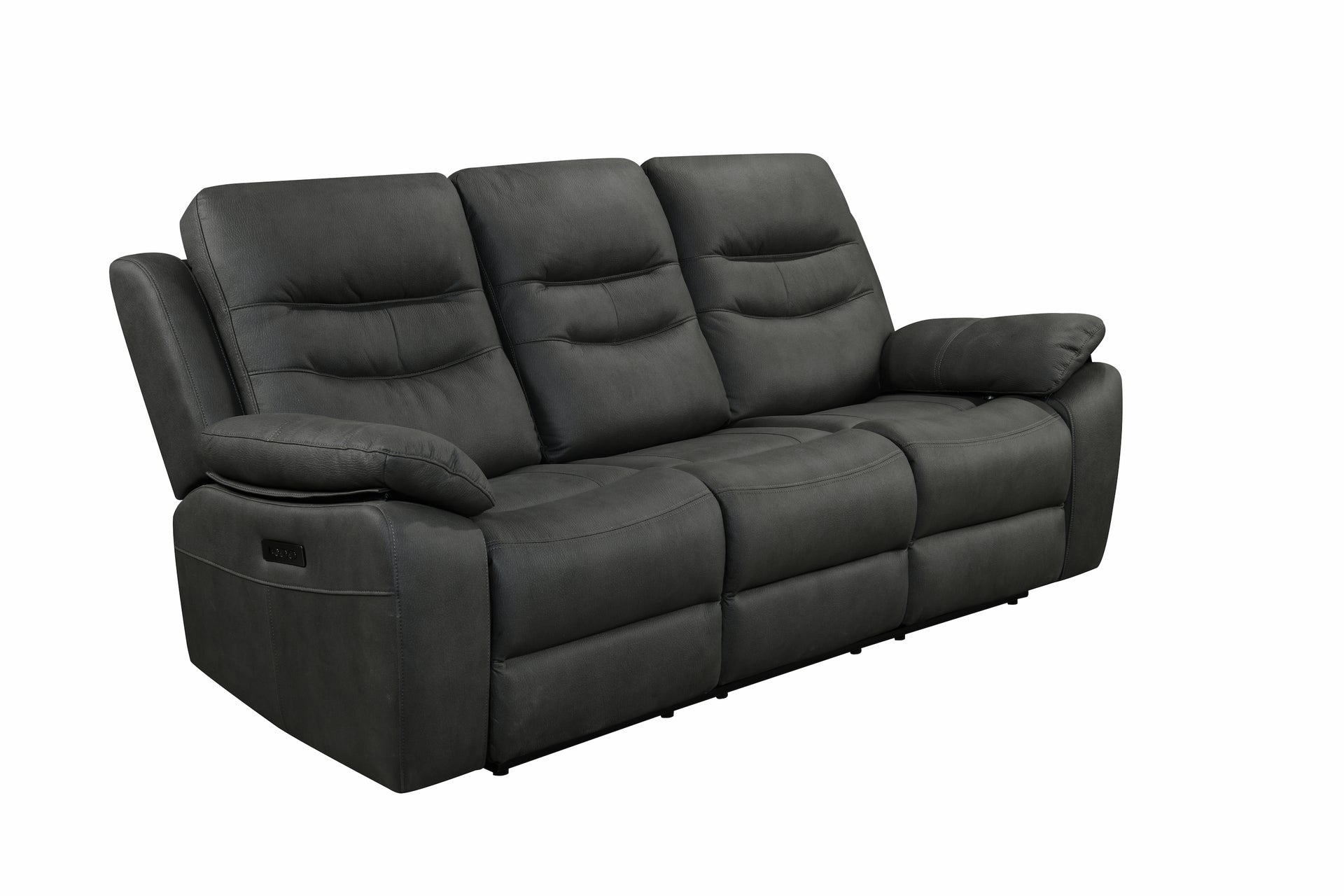 Fuji 3 Seater Recliner Sofa with Power Headrest, USB & USC