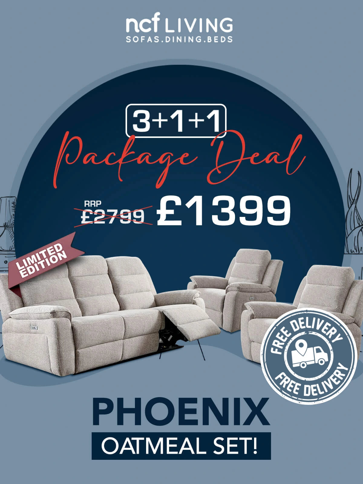 NCF Living | Furniture & Sofa Store | Best Prices Guaranteed